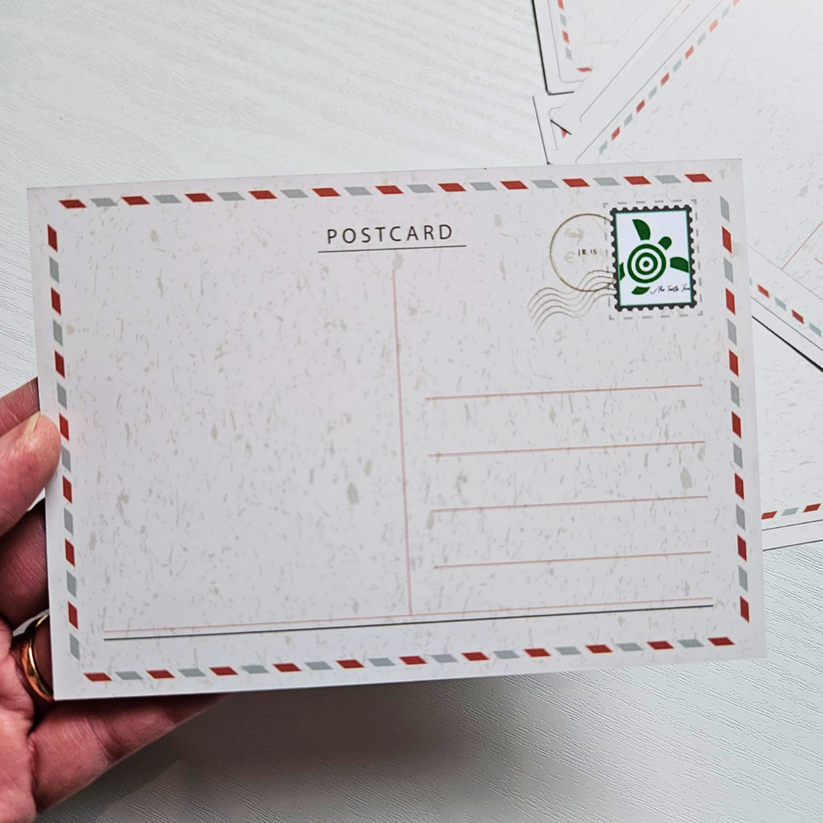 Monet Art Postcards Ephemera Set (6 piece) Art Journaling Mixed Media ...